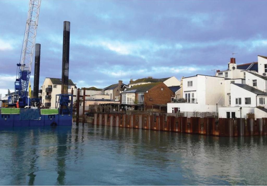 Shoreham Adur Flood Defence Scheme, UK | 2016 | ArcelorMittal Sheet Piling Shoreham Adur Flood Defence Scheme, UK | 2016 | ArcelorMittal Sheet Piling